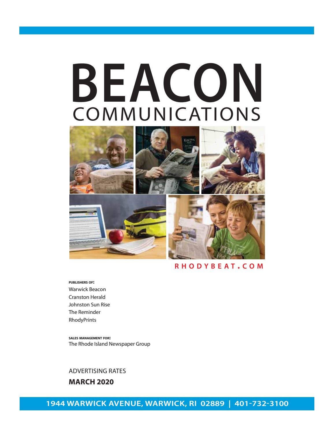 Beacon Communications Rate Card - March 2020 by Beacon Media - Issuu
