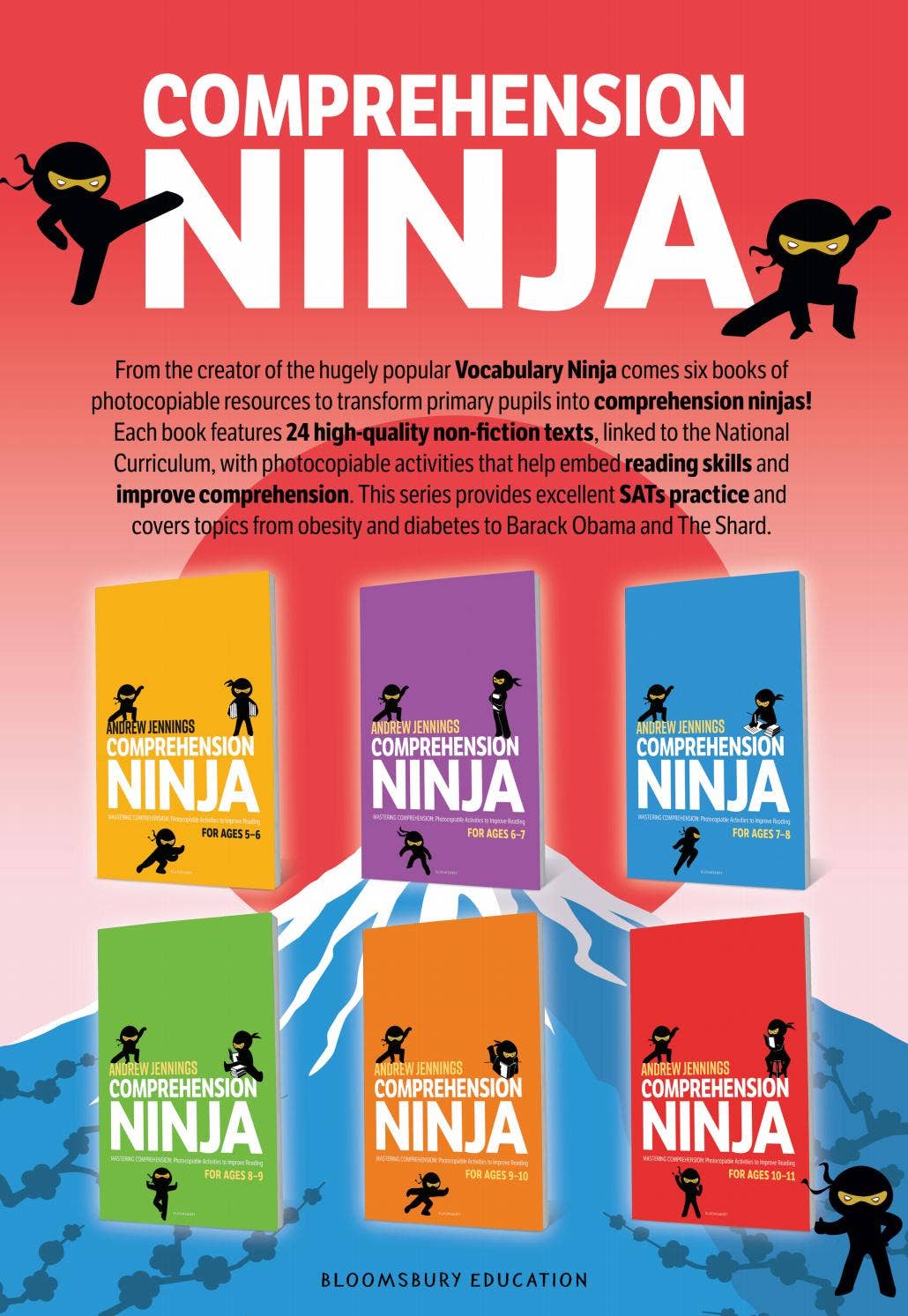 Sample Pages from the Comprehension Ninja series by Bloomsbury ...