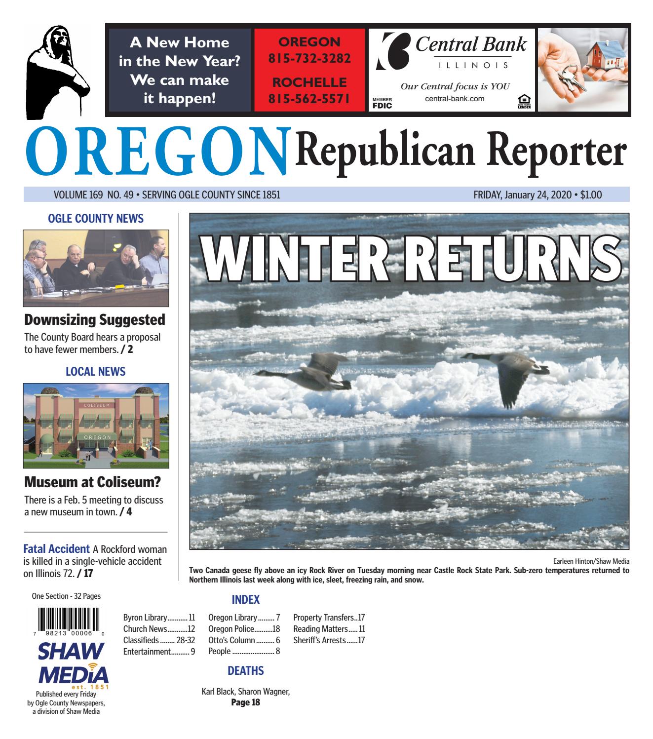 Oregon Republican Reporter by Shaw Media - Issuu