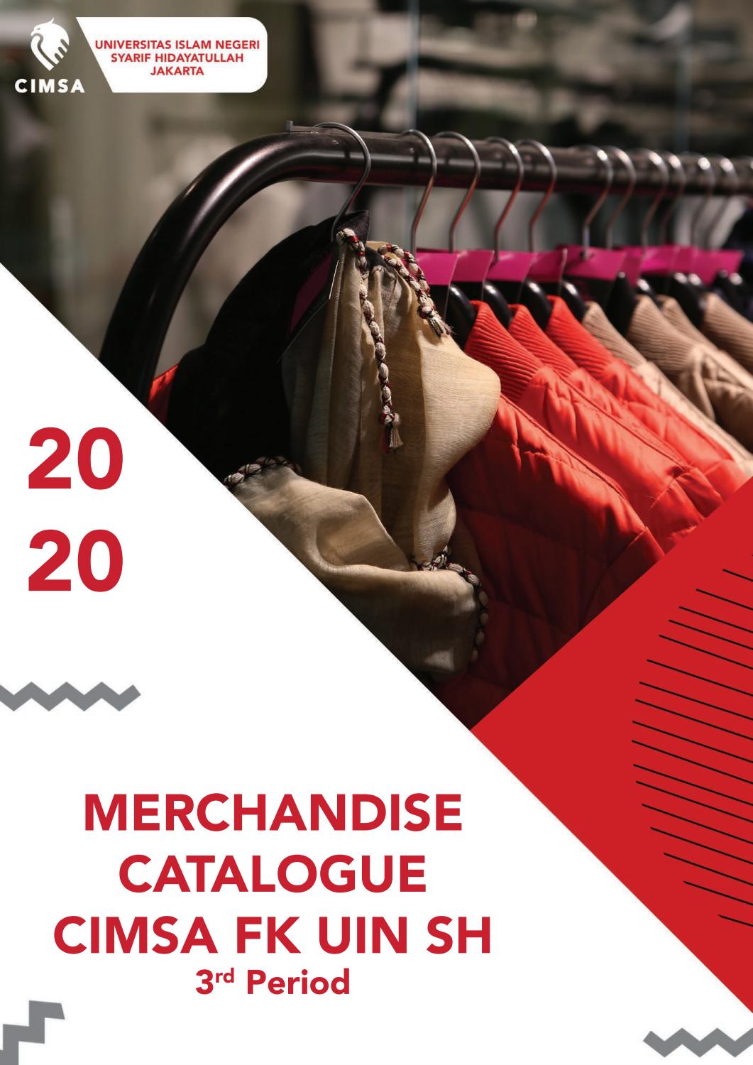 MERCHANDISE CATALOGUE CIMSA FK UIN SH FOR 3RD PERIOD OF 2019/2020 by ...