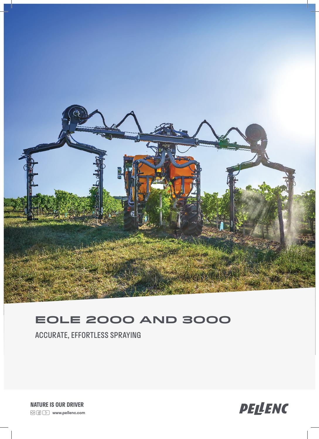 PELLENC Brochure Eole 2000 And 3000 2020 EN by PELLENC - Issuu