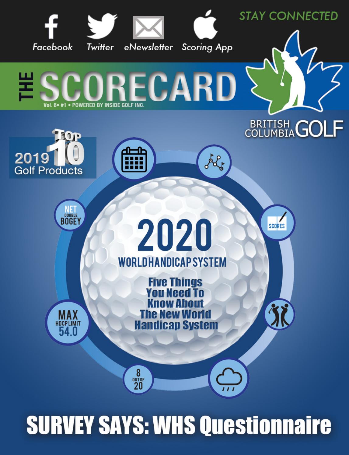 British Columbia Golf - The Scorecard Magazine Vol. 6 Issue 1 by Inside ...