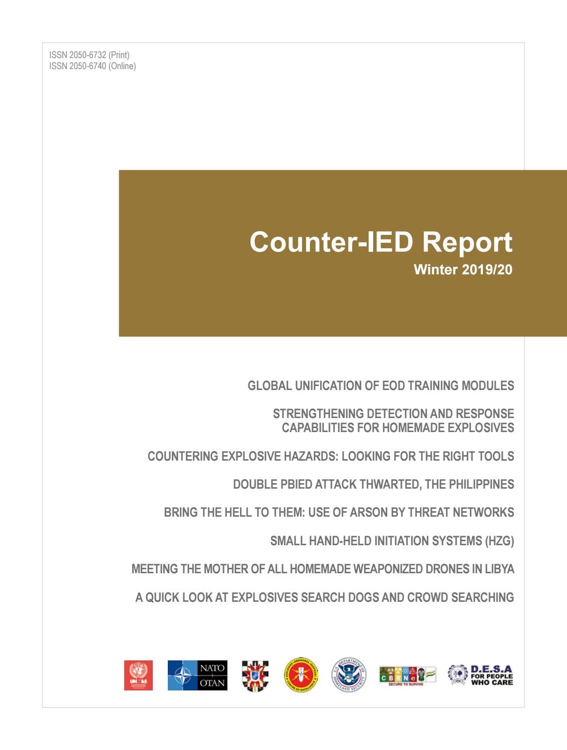 Counter-IED Report Winter 2019-20 - preview edition by Delta Business ...