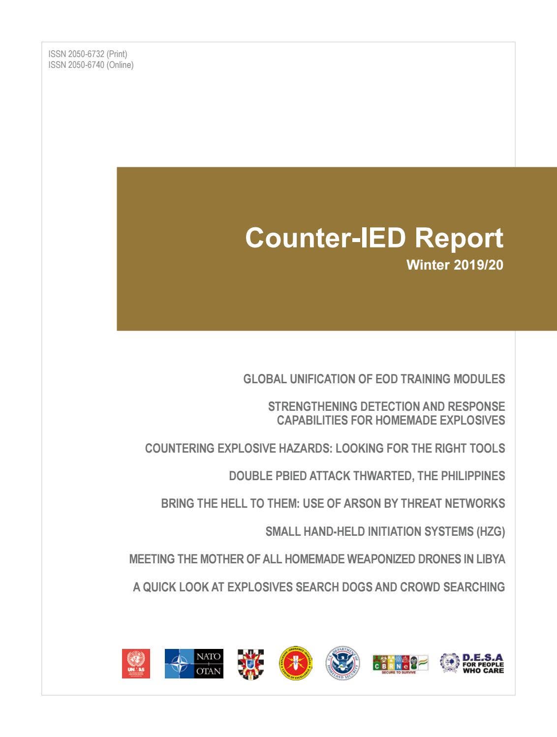 Counter-IED Report Winter 2019-20 - preview edition by Delta Business ...