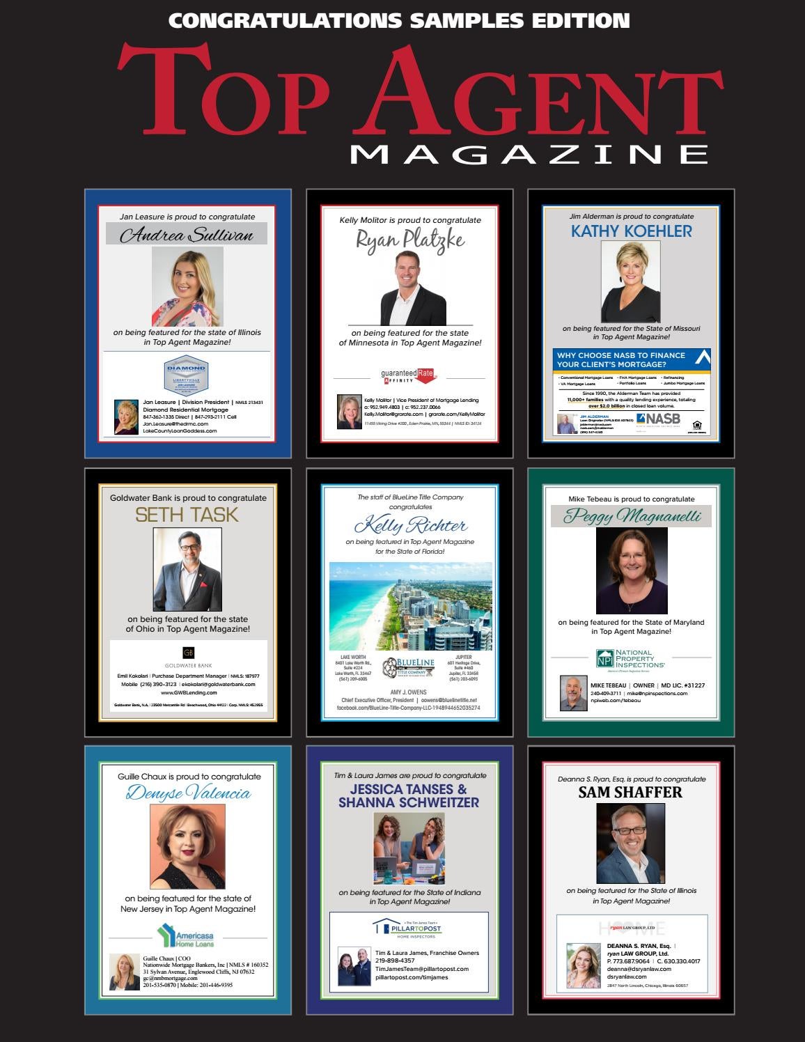 CONGRATS ADS EXAMPLES by Top Agent Magazine - Issuu