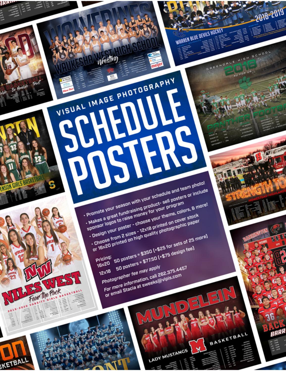 Schedule Posters by Visual Image Photography - Issuu
