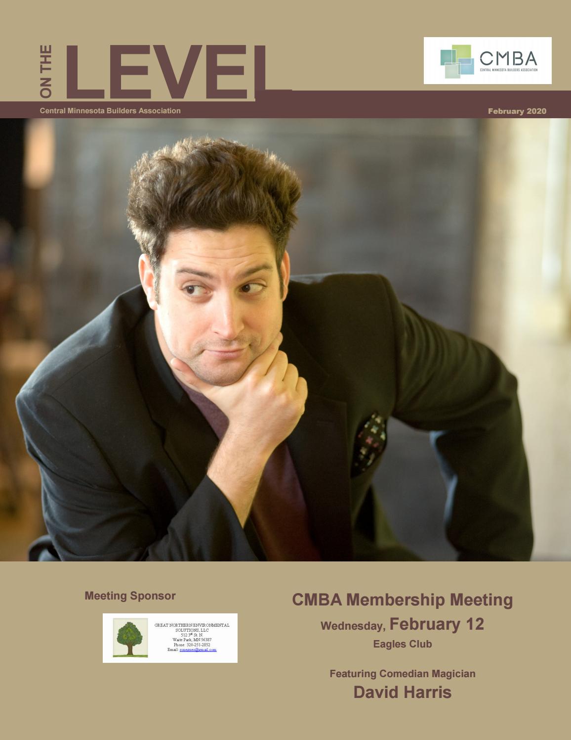 CMBA February 2020 On The Level by cmba-on-the-level - Issuu