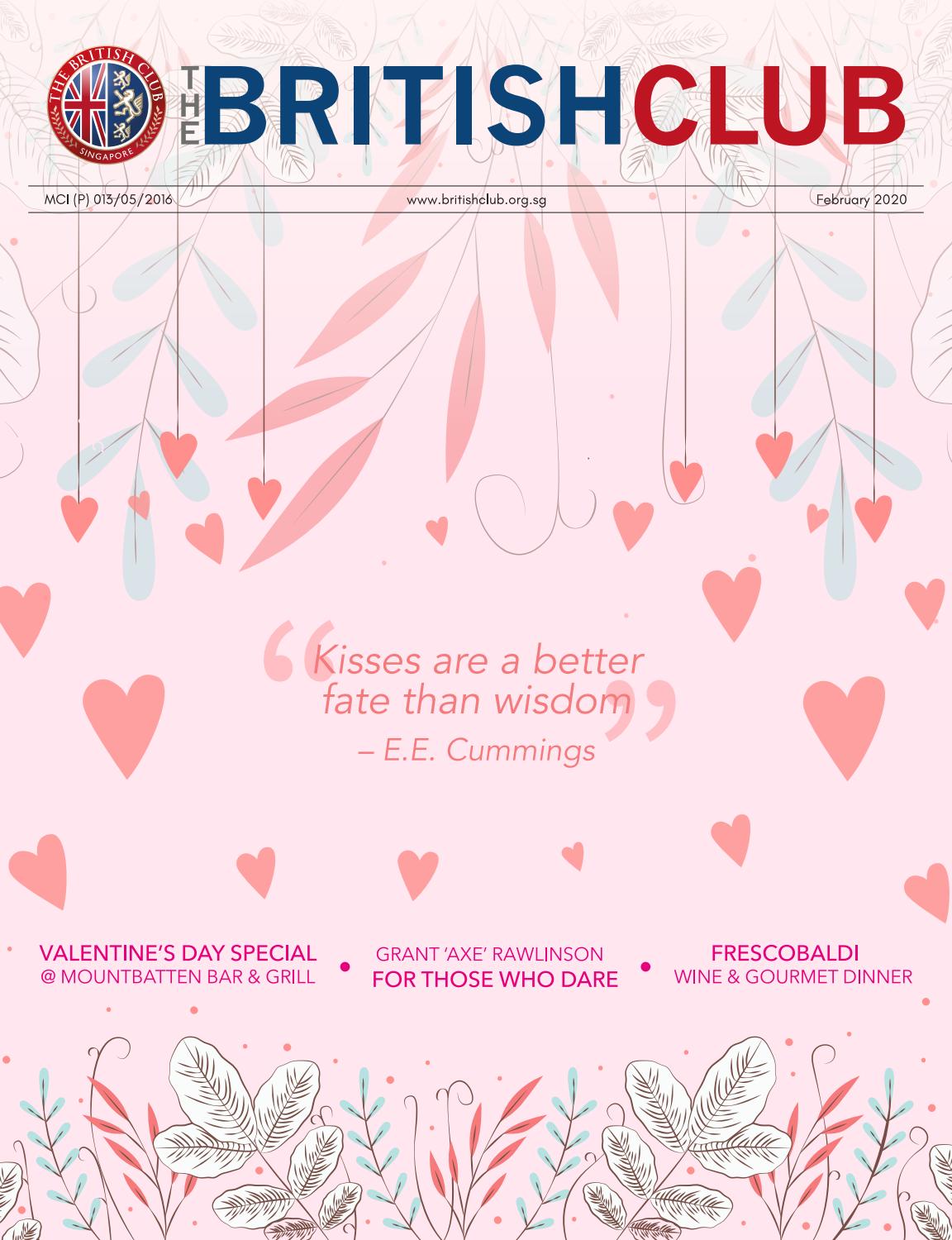 The British Club - February 2020 Magazine by The British Club - Issuu