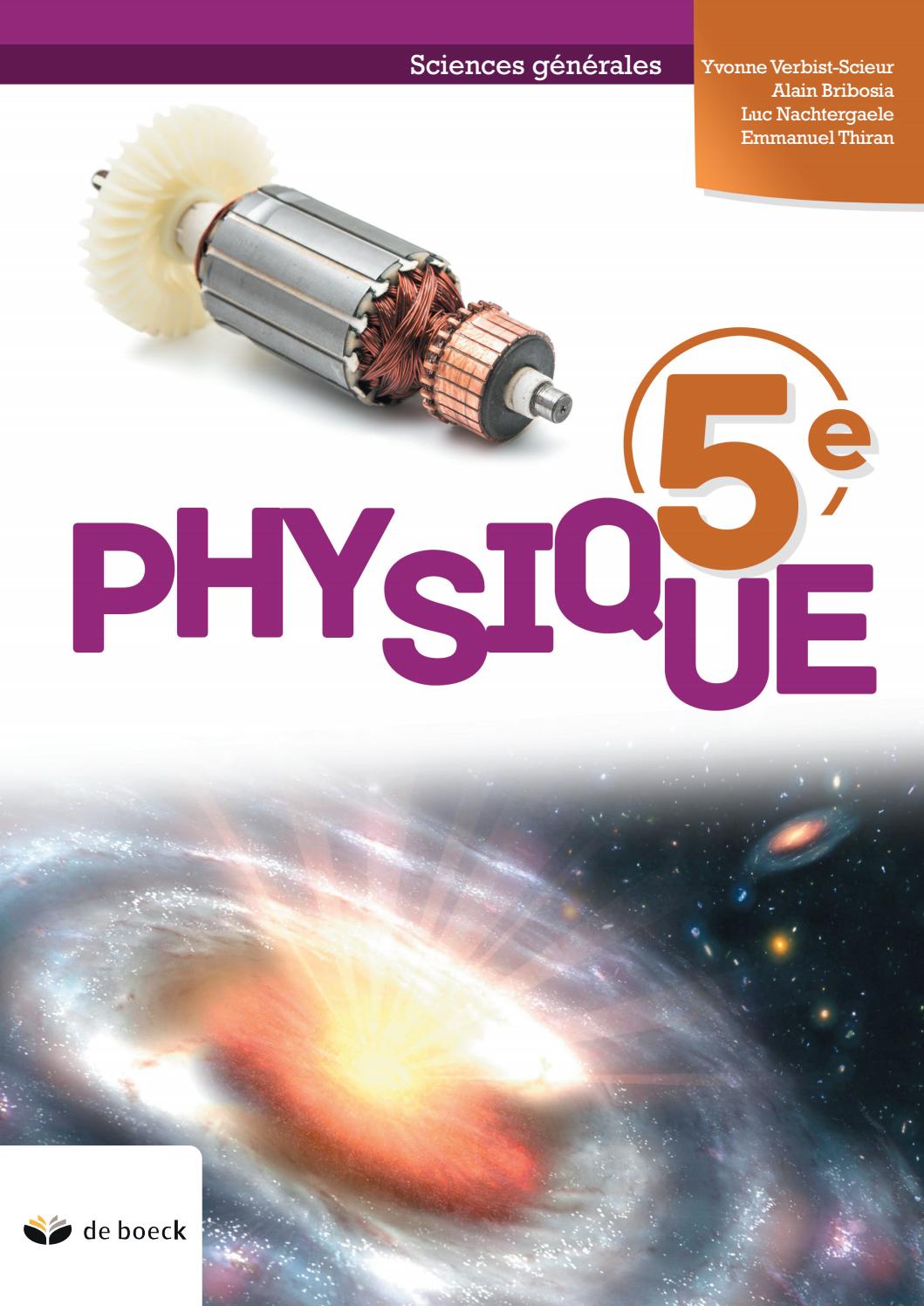 Physique 5e - Chapitre 3 by VAN IN - Issuu