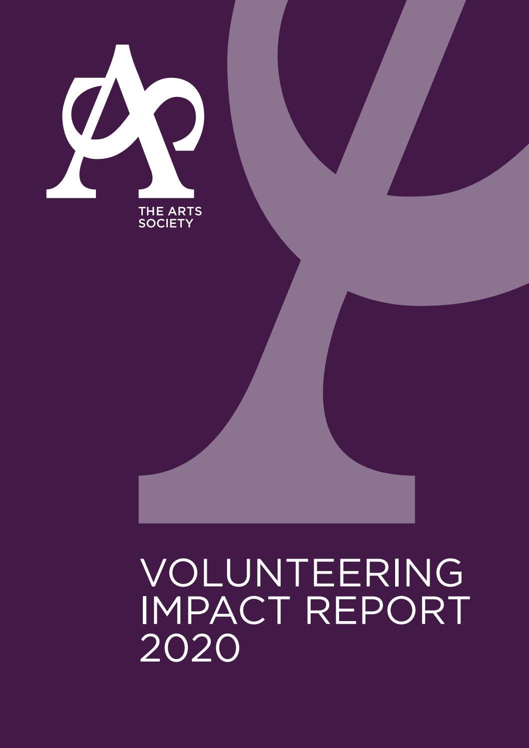 Volunteering Impact Report 2020 by theartssociety - Issuu