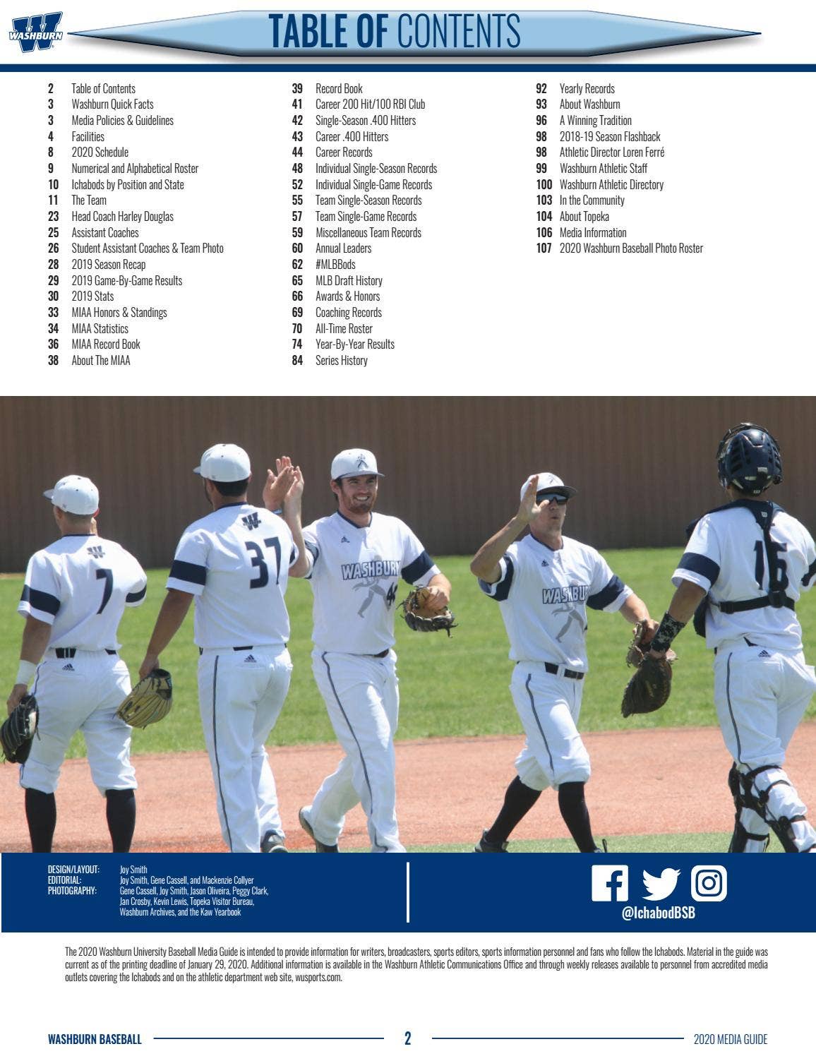 2020 Washburn Baseball by Washburn Athletics - Issuu