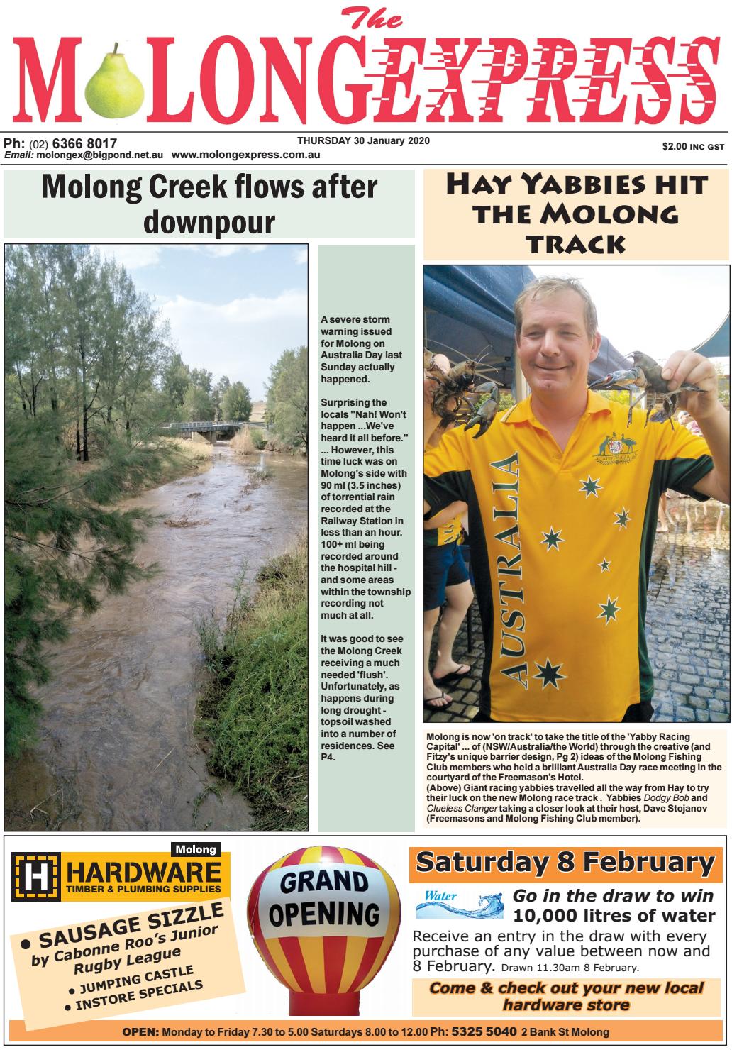 Molong Express 30 January 2020 by Molong Express - Issuu