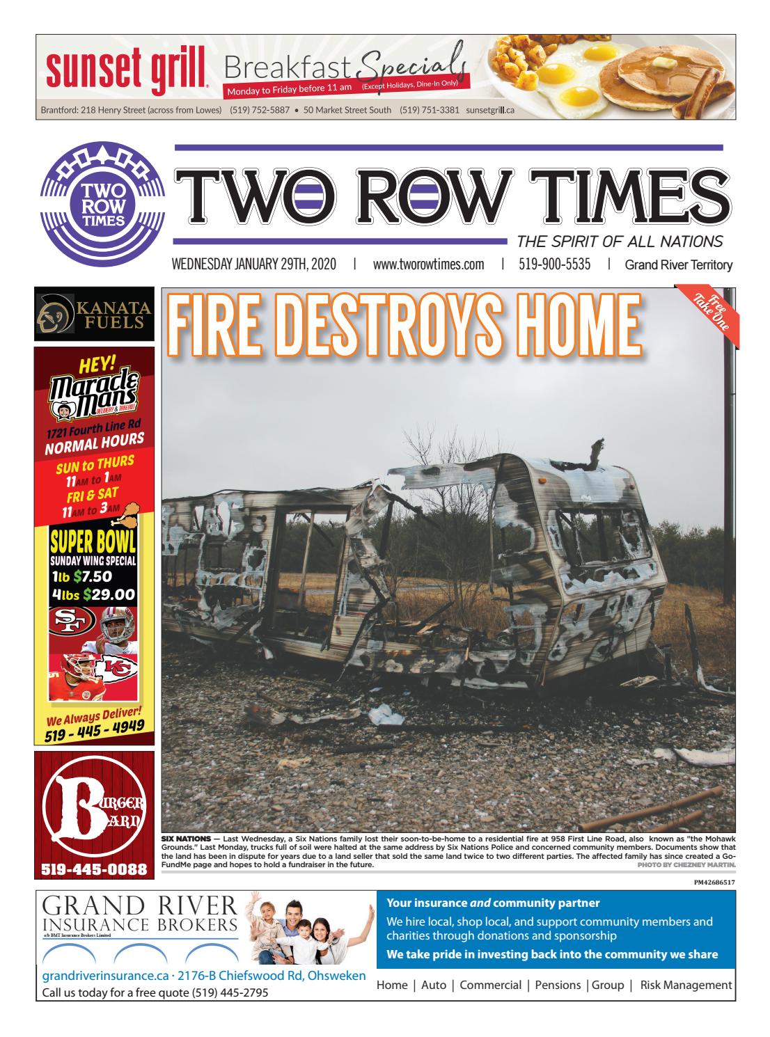 Two Row Times, January 29, 2020 by Two Row Times - Issuu