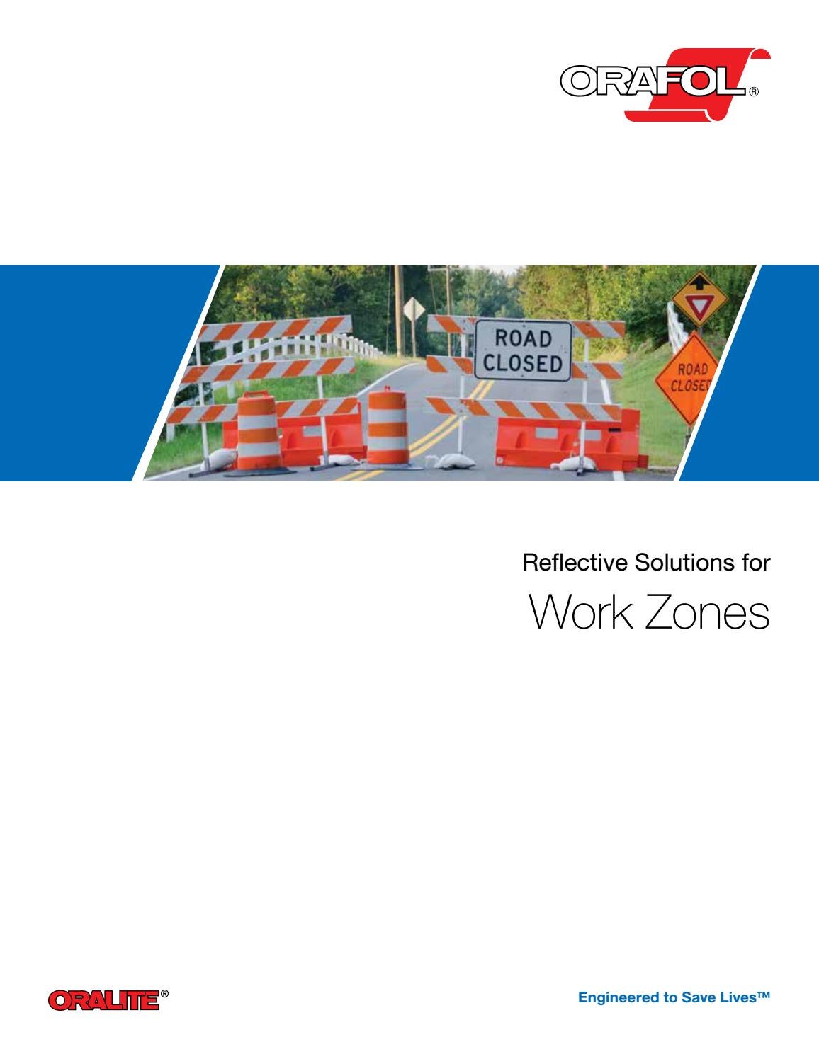 Reflective Solutions for Work Zones by ORAFOL Americas - Issuu