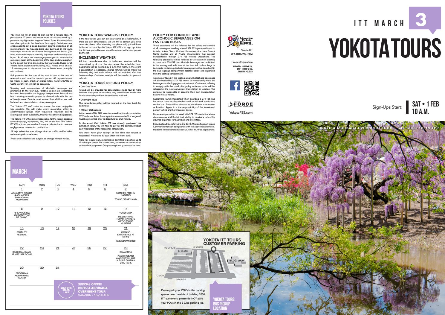 ITT Trips & Tours Brochure | March 2020 by yokotafss - Issuu