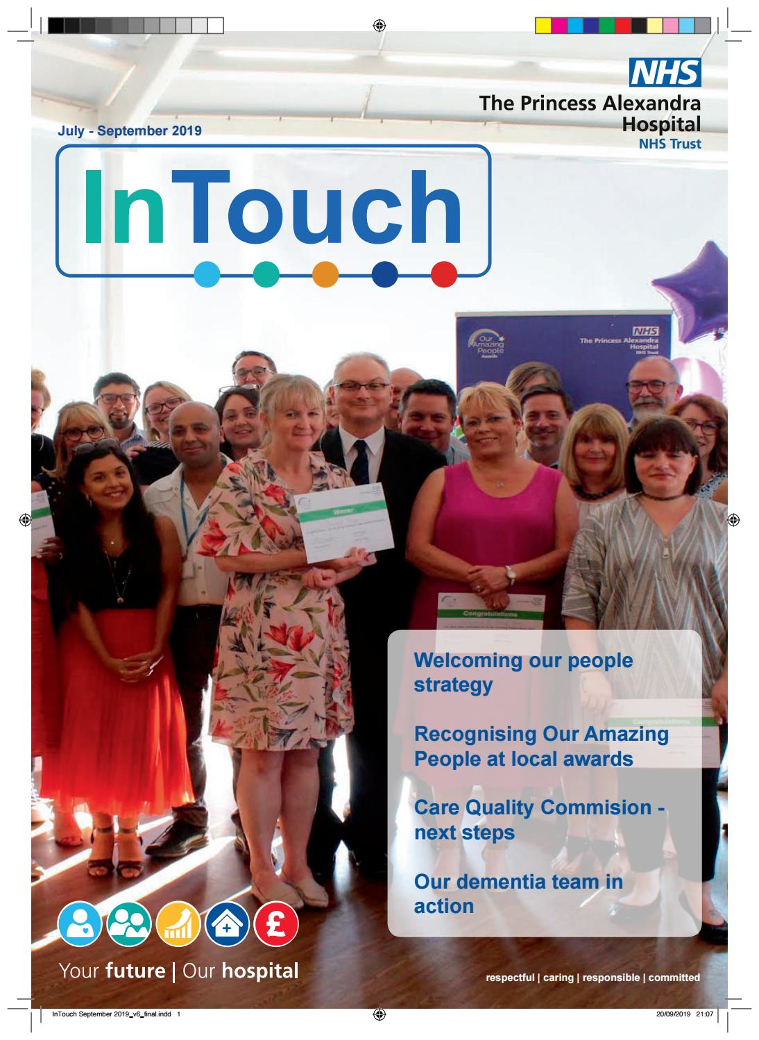 InTouch magazine - July - September 2019 by communicationsPAHT - Issuu