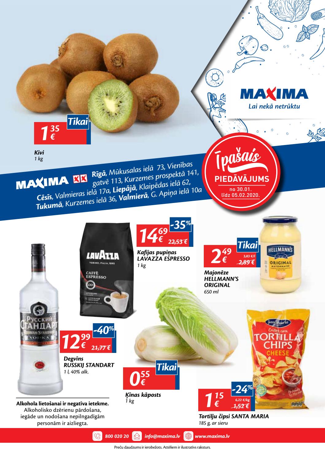 MAXIMA | XX | 30.01. - 05.02. by Maxima Latvija - Issuu