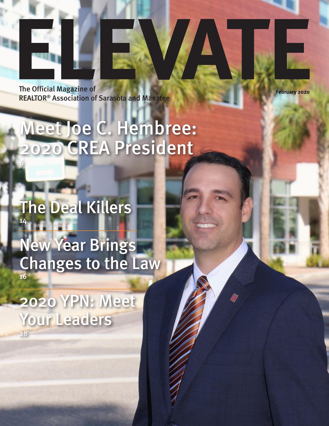 ELEVATE Magazine - RASM - February 2020 Issue by REALTOR® Association of Sarasota and Manatee ...