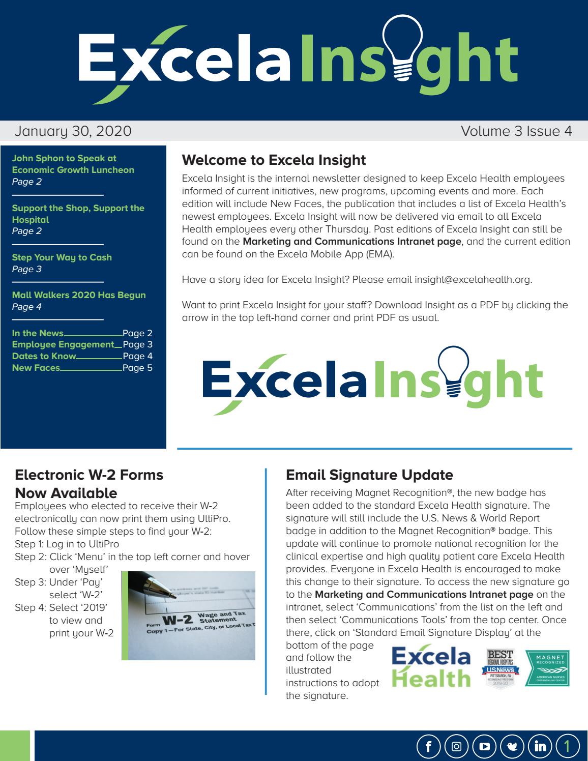 Excela Insight 1/30/2020 by Independence Health System - Issuu
