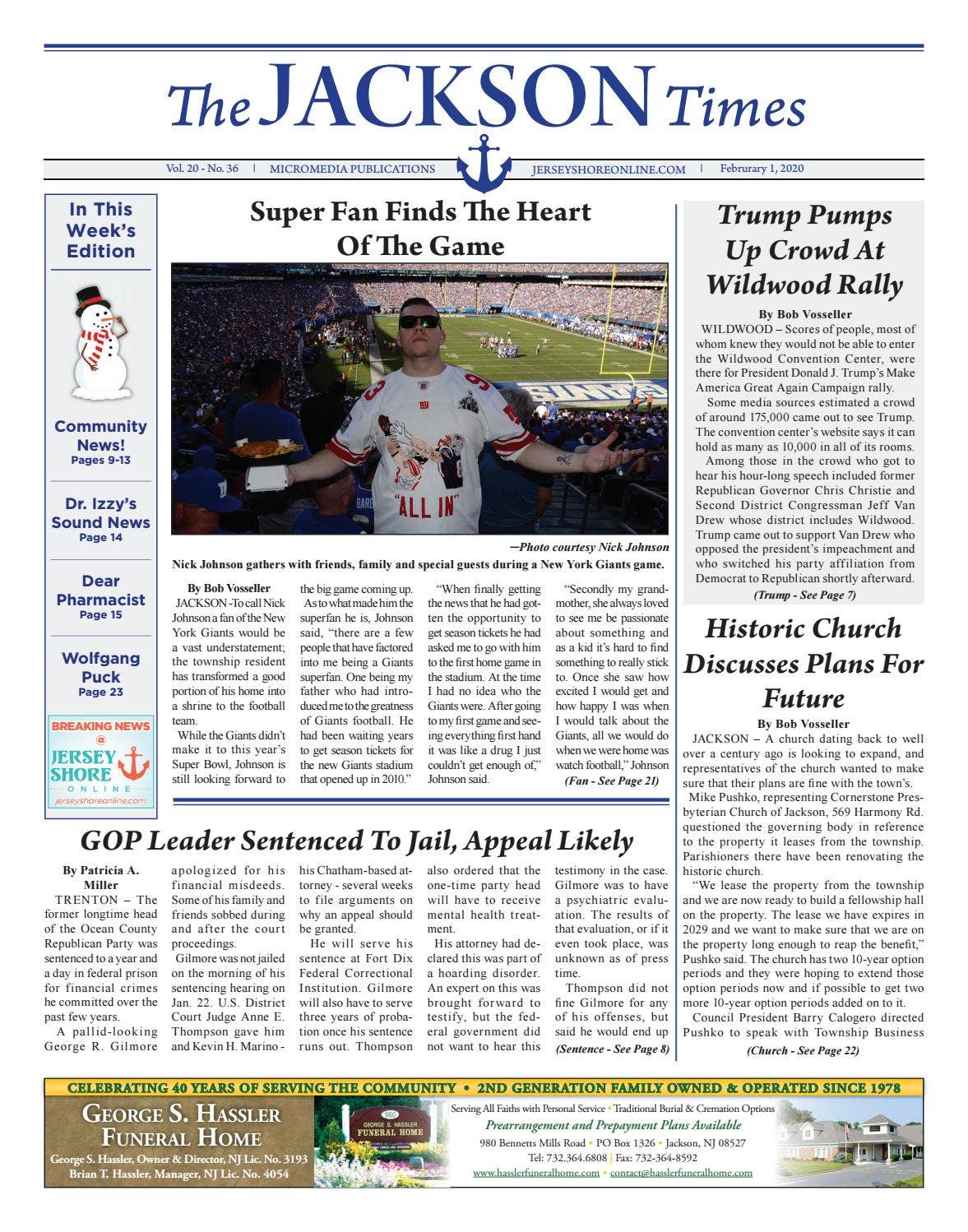 2020-02-01 - The Jackson Times by Jersey Shore Online - Issuu