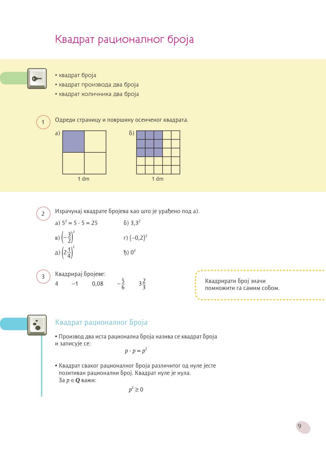 Matematika 7. Udžbenika za sedmi razred odnovne škole by Kreativni ...