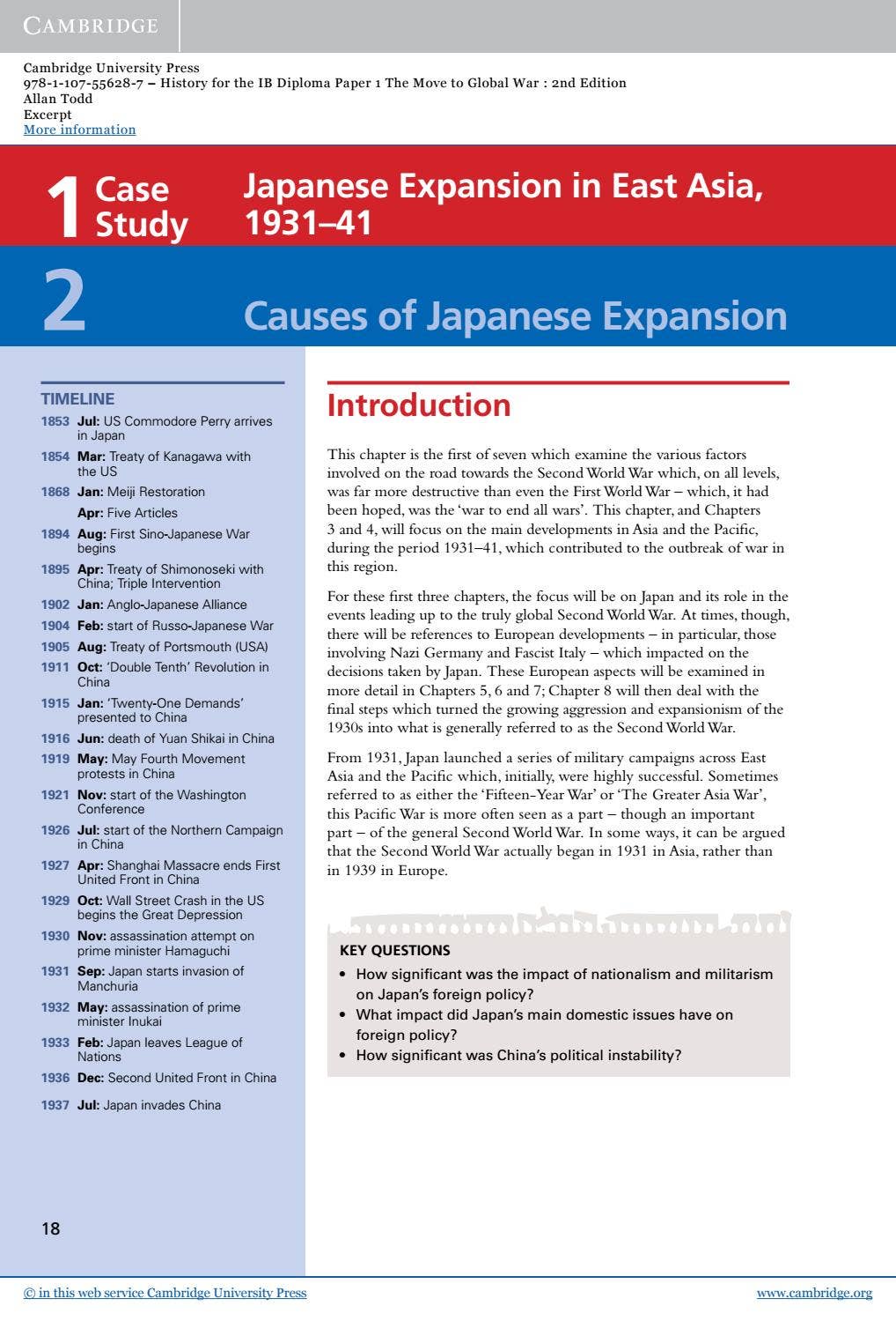 History for the IB Diploma: Paper 1: The Move to Global War by ...