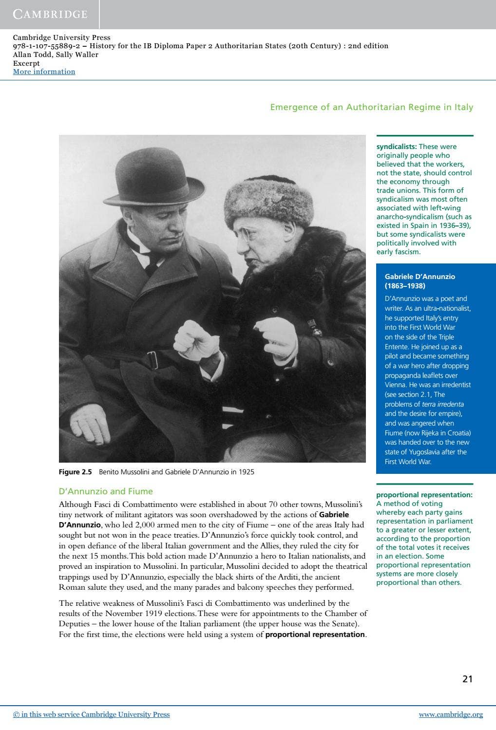 History for the IB Diploma: Paper 2: Authoritarian States (20th Century ...