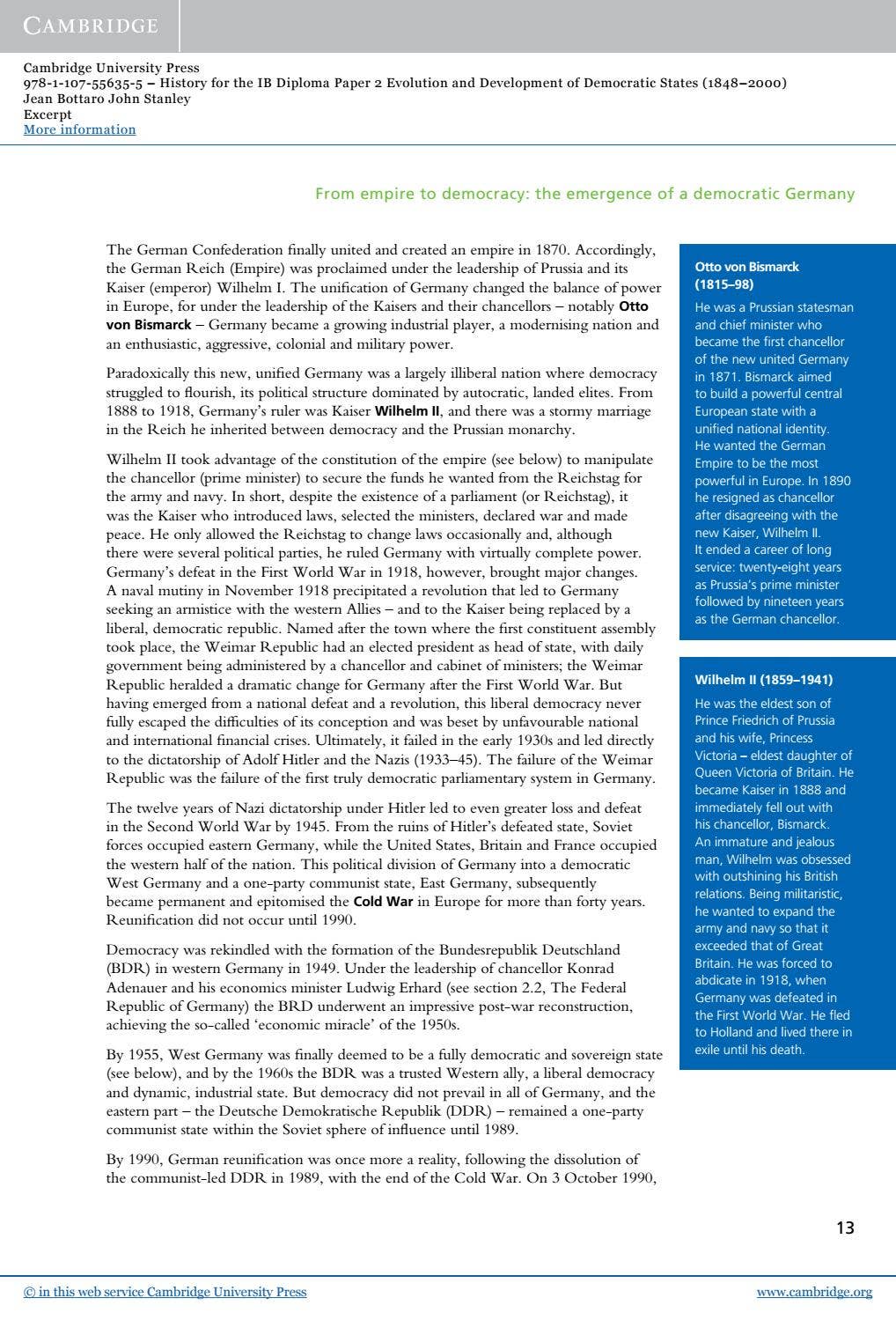 History for the IB Diploma: Paper 2: Evolution and Development of ...
