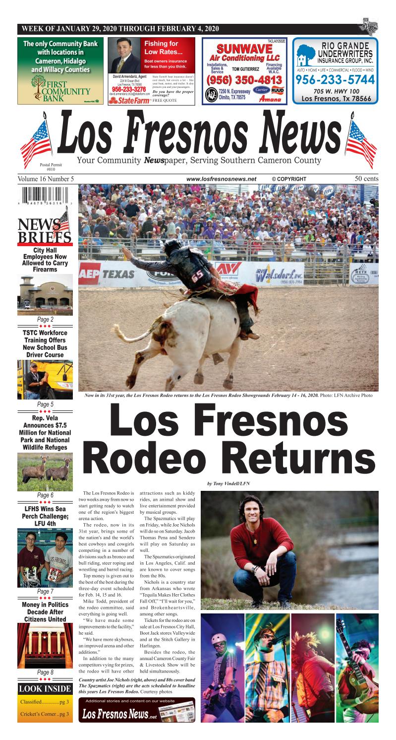 Los Fresnos News | January 29, 2020 by La Feria News - Issuu