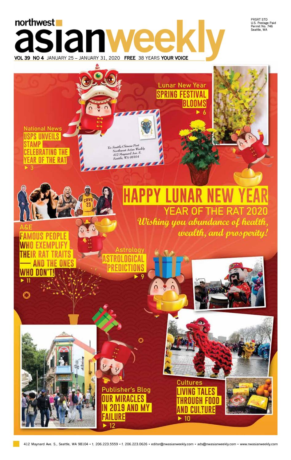 VOL 39 NO 4 | JANUARY 25 – JANUARY 31, 2020 by Northwest Asian Weekly ...