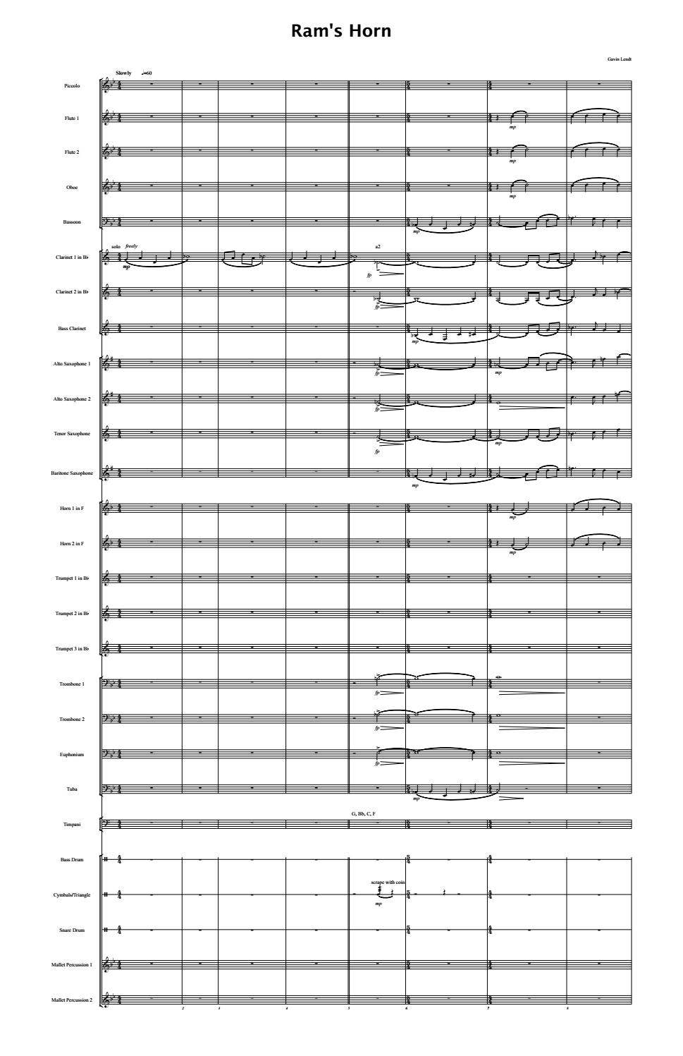 Ram's Horn by Gavin Lendt - Issuu