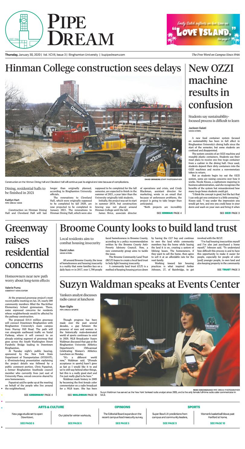 Spring 2020 Issue 3 by Pipe Dream - Issuu