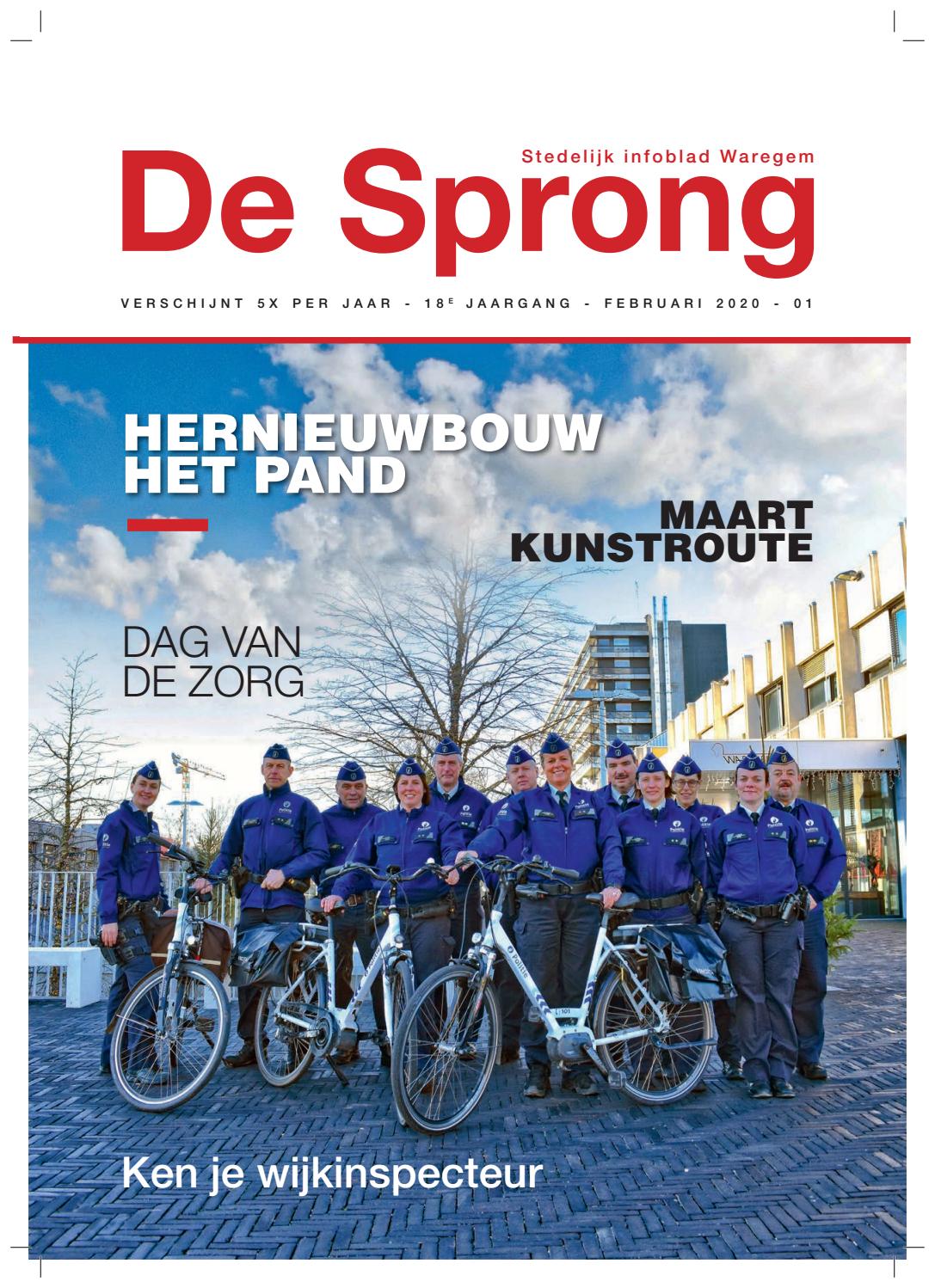 De Sprong - editie februari 2020 by Stadsbestuur Waregem - Issuu