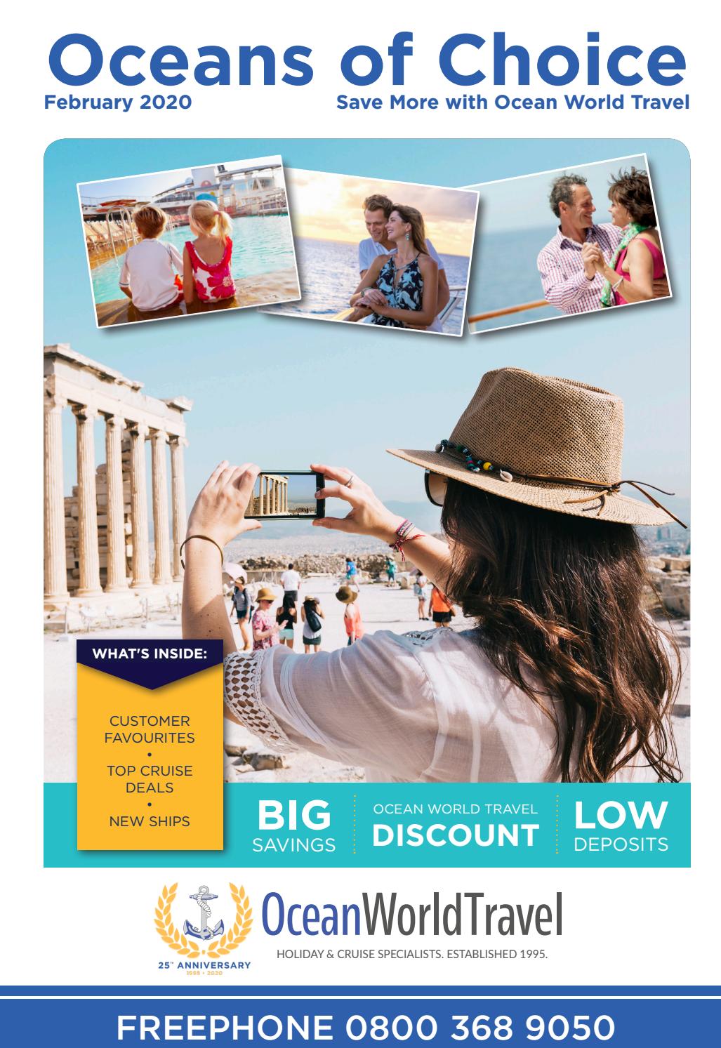 Oceans of Choice - February 2020 by Ocean World Travel - Issuu