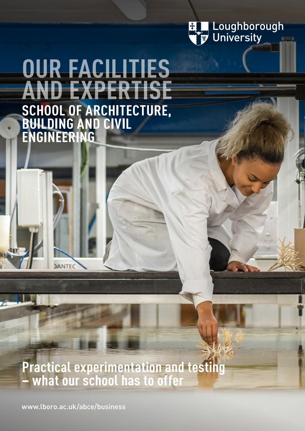 School of Architecture, Building and Civil Engineering - Our facilities ...