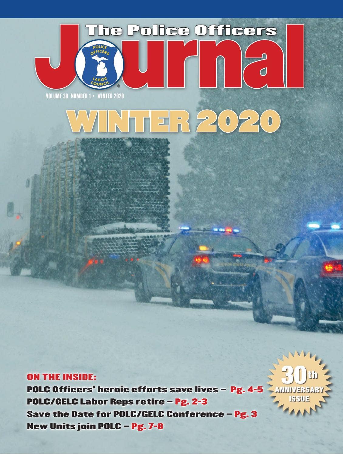 The Police Officers Journal: Volume 30, Number 1 Winter 2020 by ...