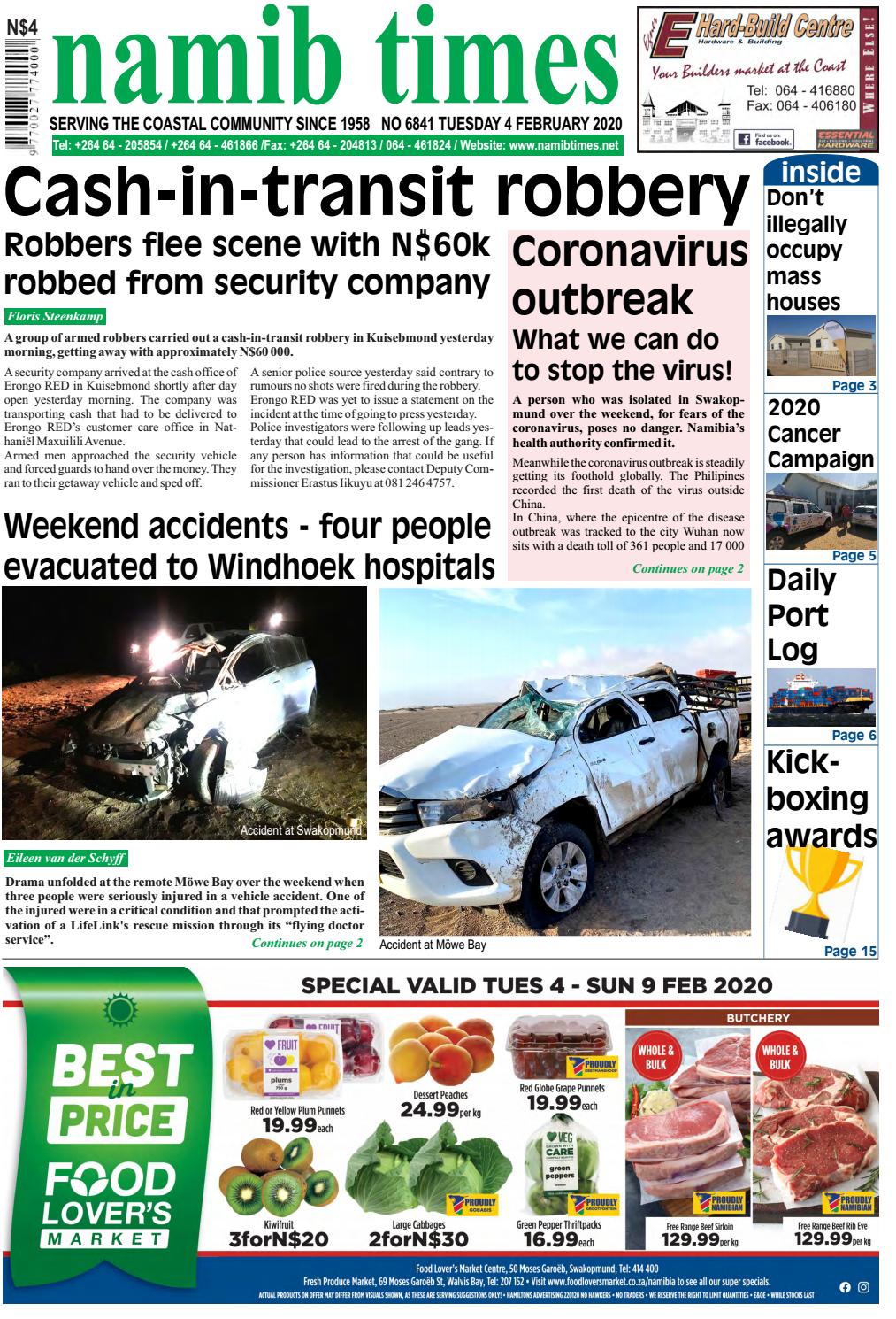 4 feb namib times e-edition by Namib Times Virtual - Issuu