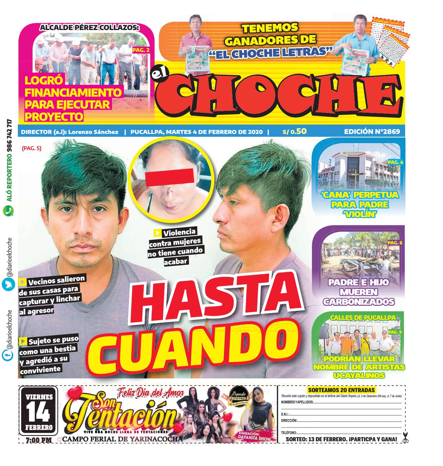 El Choche, Pucallpa 04 de febrero del 2020 by Diario Ímpetu - Issuu