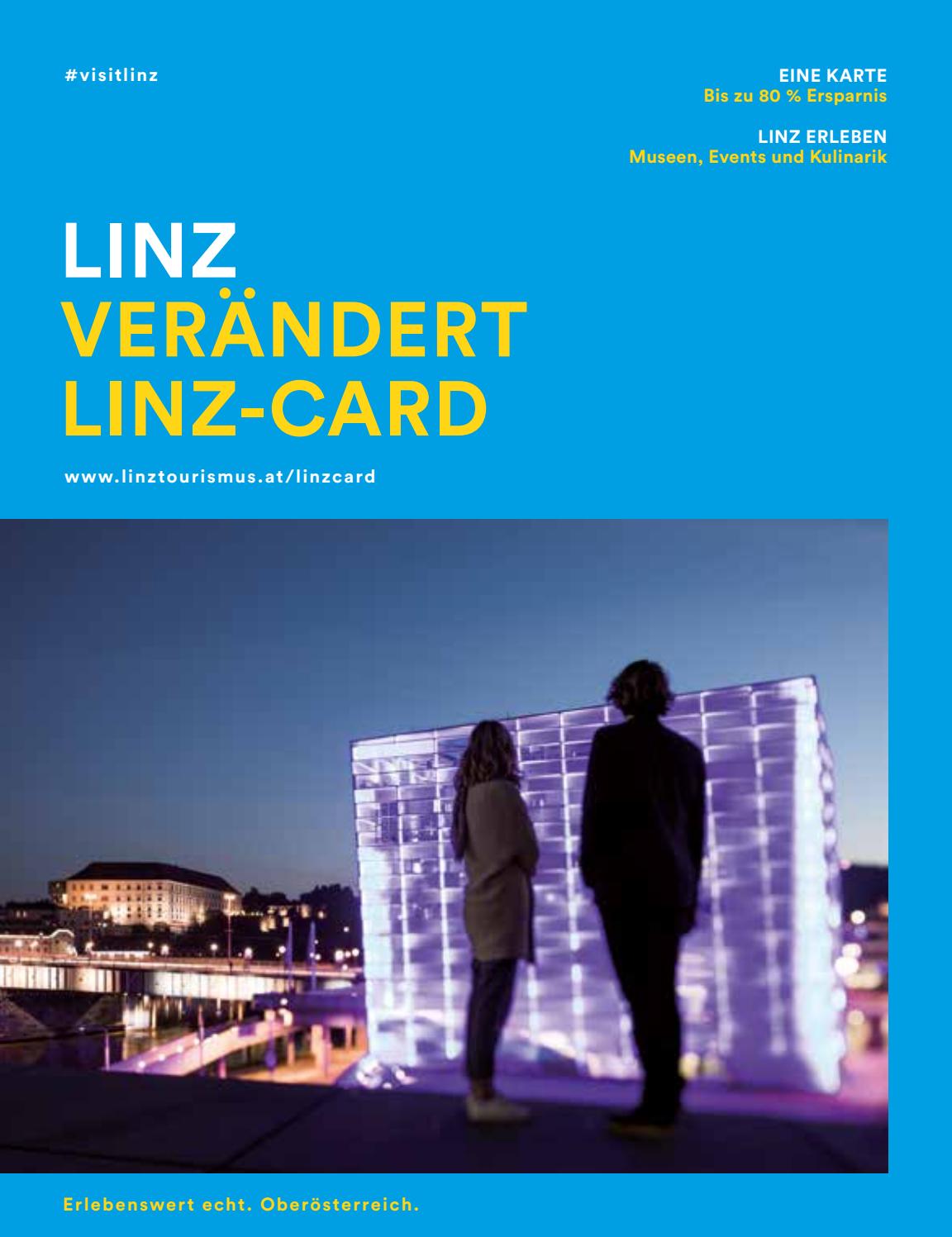 Linz-Card Information 2020 by Linz Tourismus - Issuu