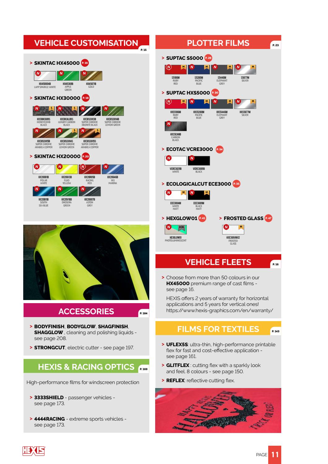 Catalogue HEXIS 2020 - Export - EN by HEXIS Graphics - Issuu