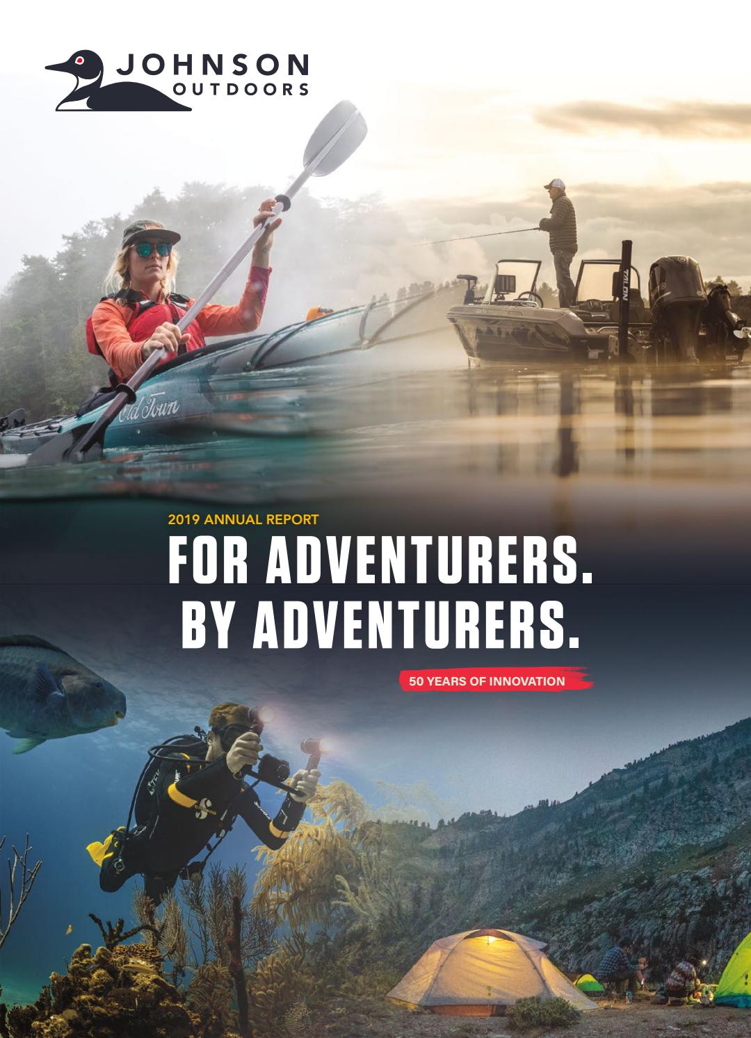 Johnson Outdoors 2019 Annual Report by Johnson Outdoors - Issuu