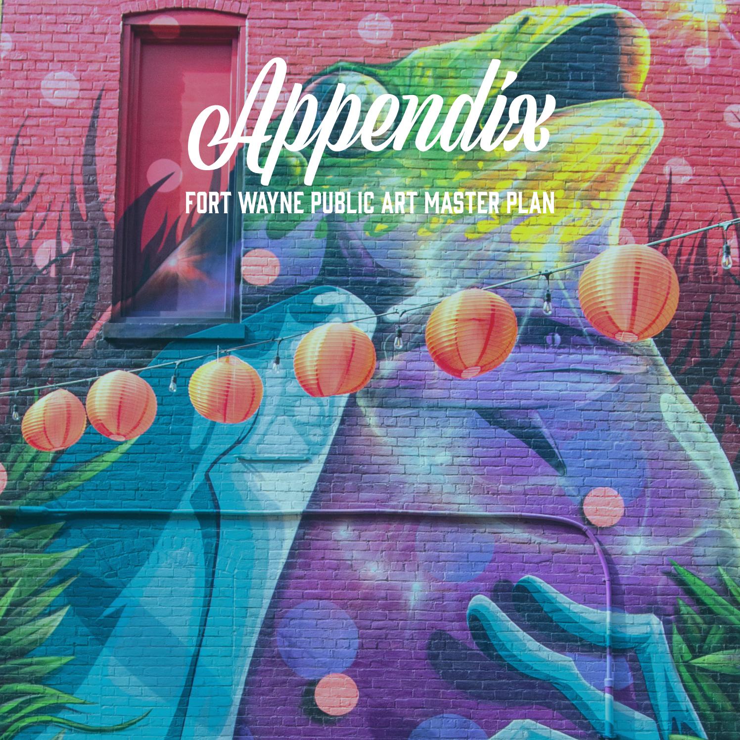 Fort Wayne Public Art Master Plan Appendix by Designing Local - Issuu
