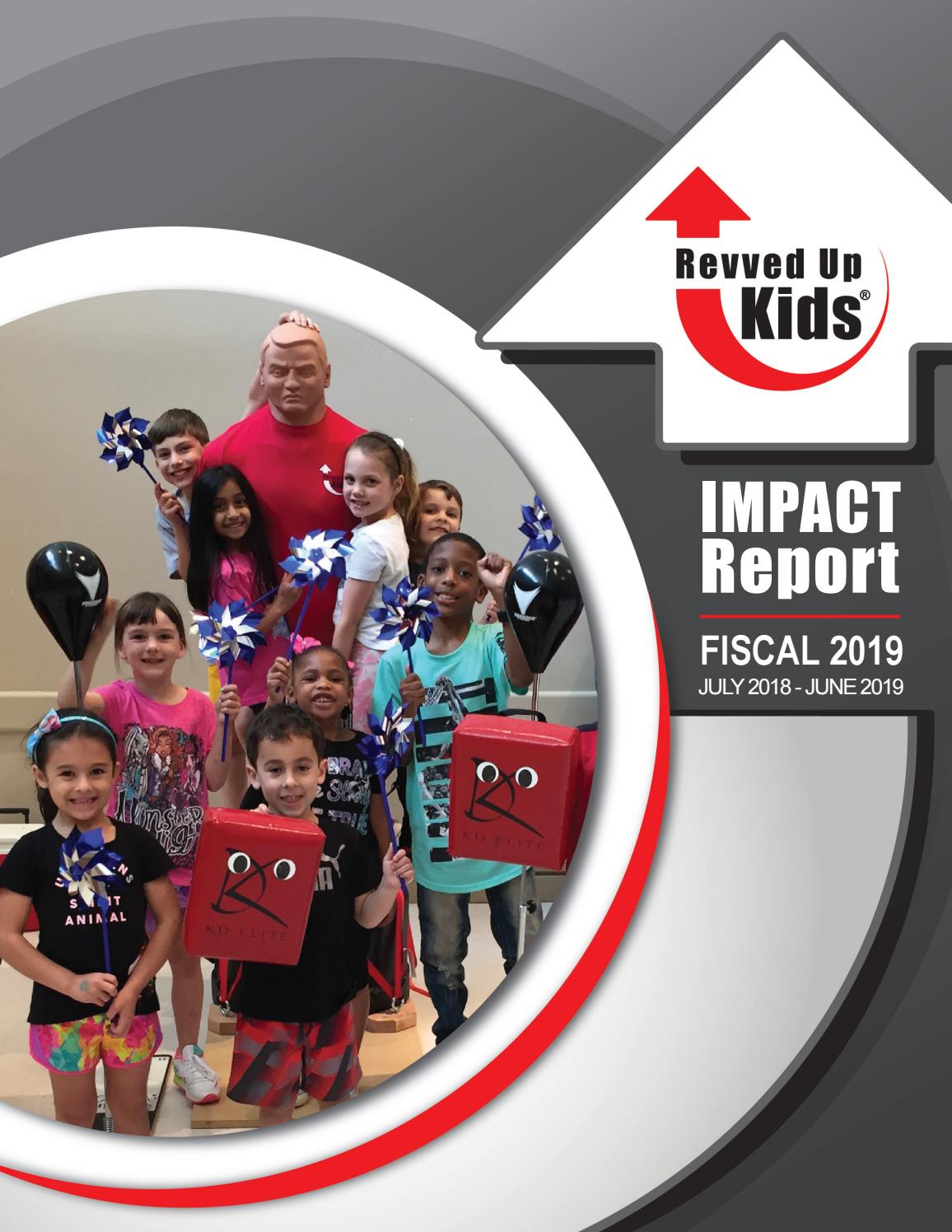 Revved Up Kids FY20 Impact Report by Revved Up Kids, Inc. - Issuu