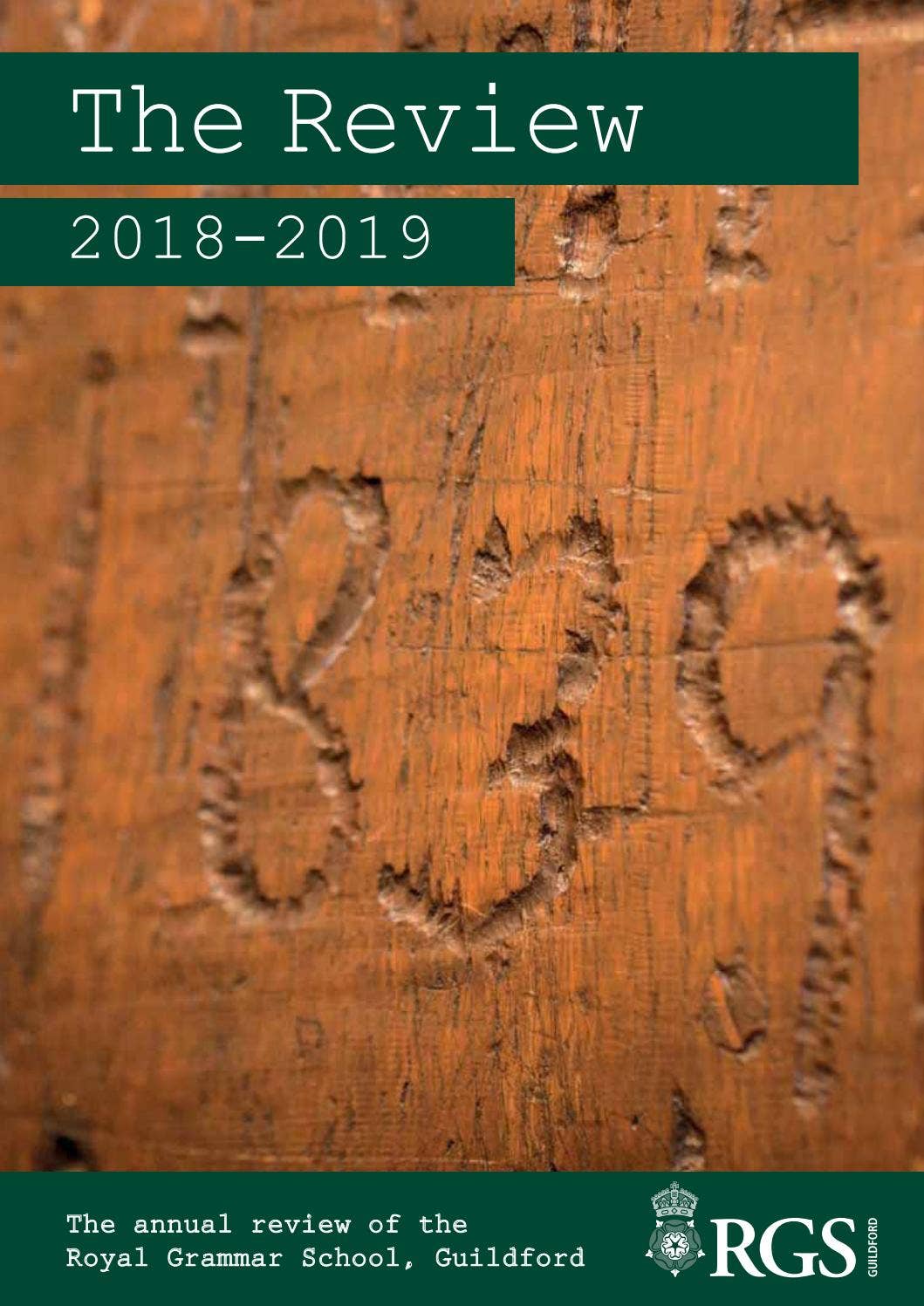 RGS Review 2018-19 by RGS Guildford - Issuu