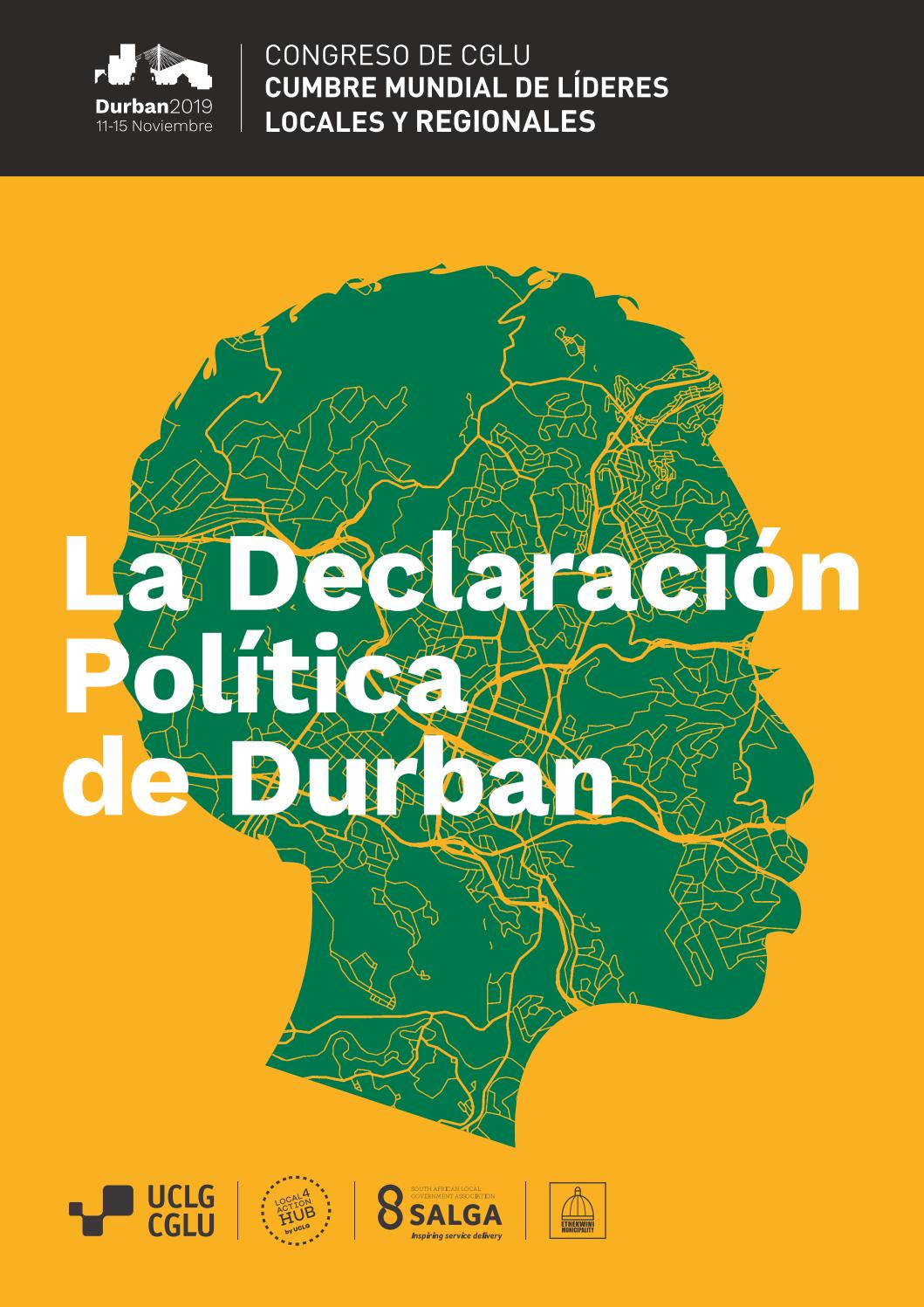La Declaración Política de Durban by UCLG CGLU - Issuu
