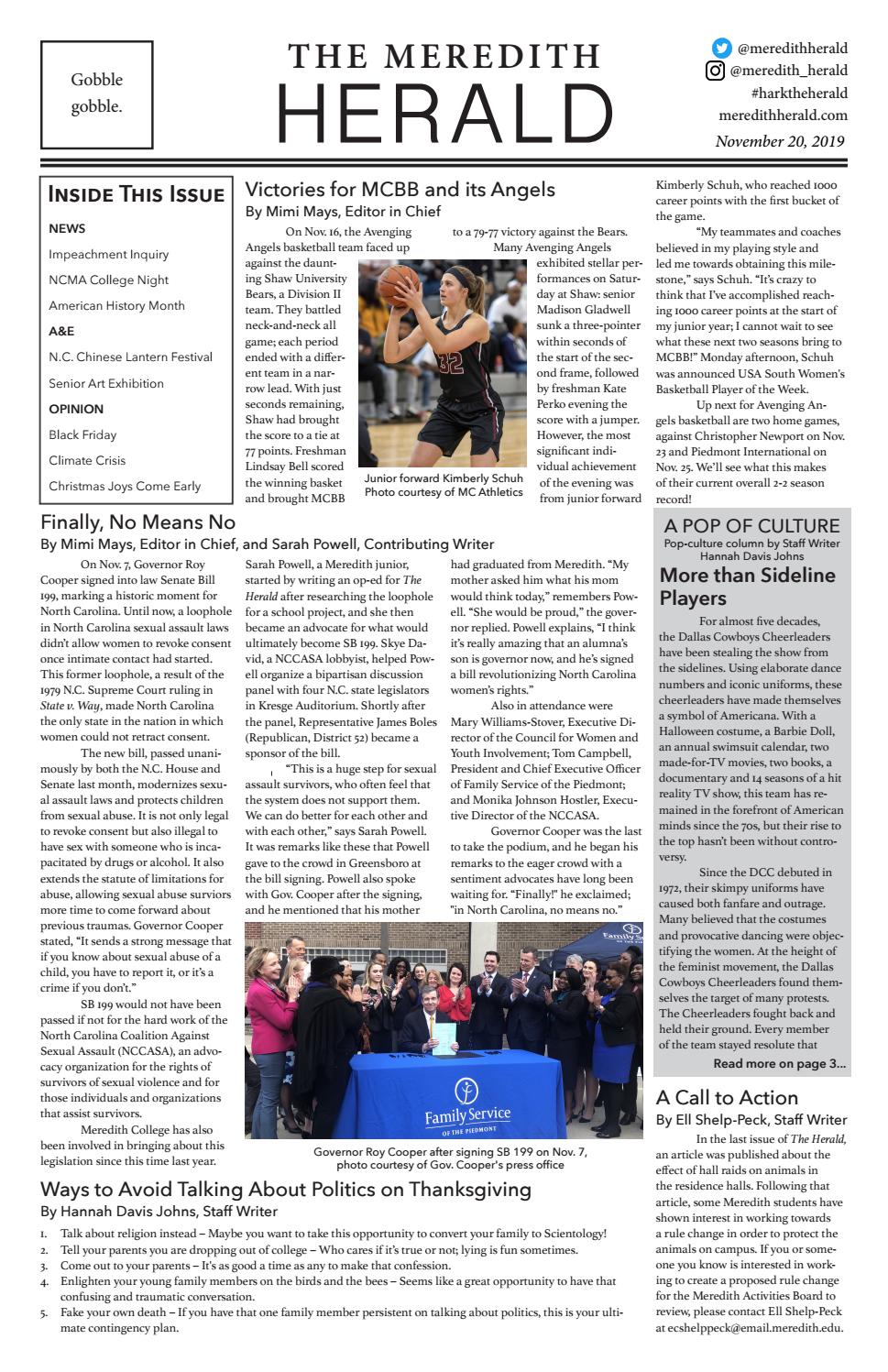 Nov 20, 2019 by The Meredith Herald - Issuu