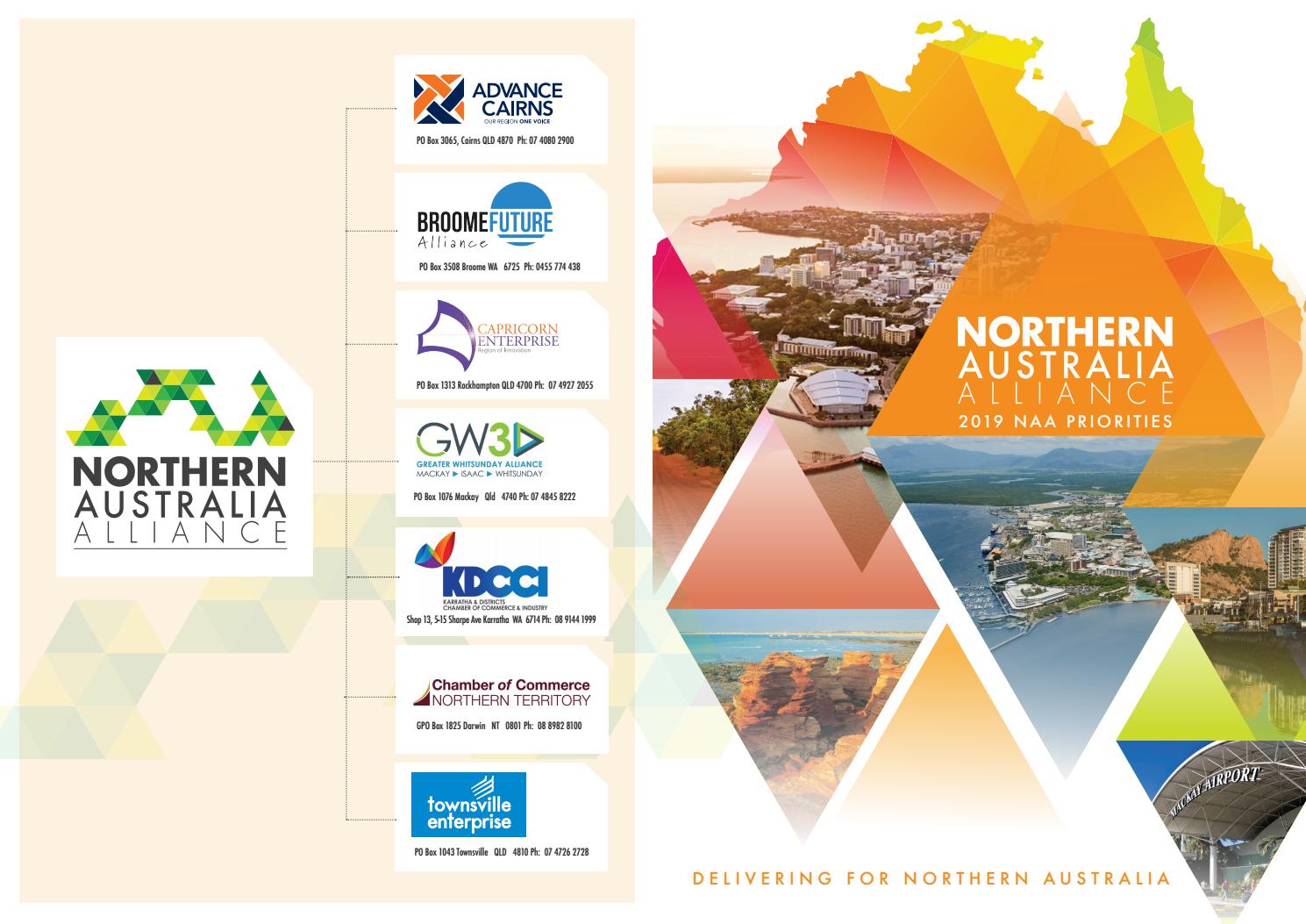 Northern Australia Alliance - 2019 NAA Priorities by Advance Cairns - Issuu