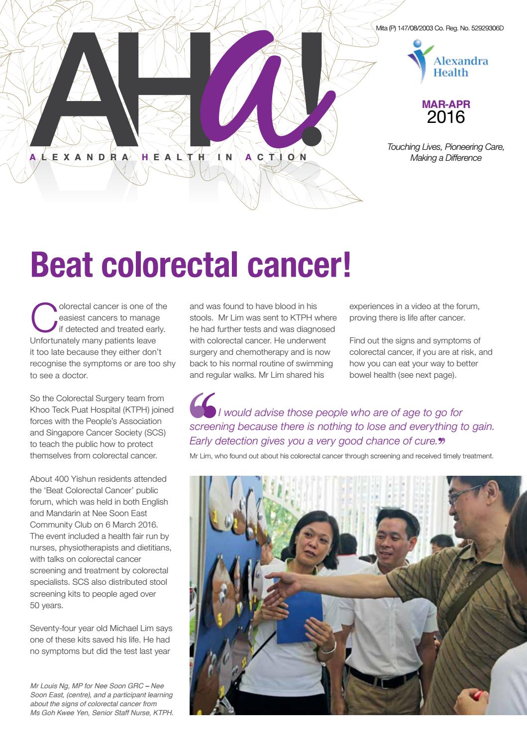 AHA magazine Mar-Apr 2016 by Yishun Health - Issuu