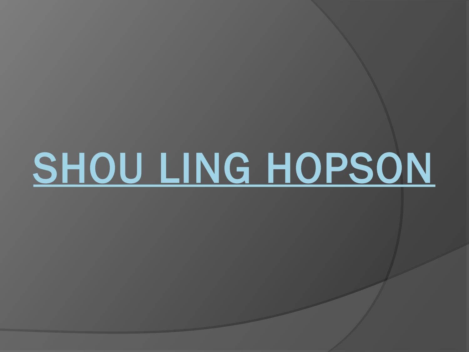 Shouling Hopson by Colibri Developpement - Issuu