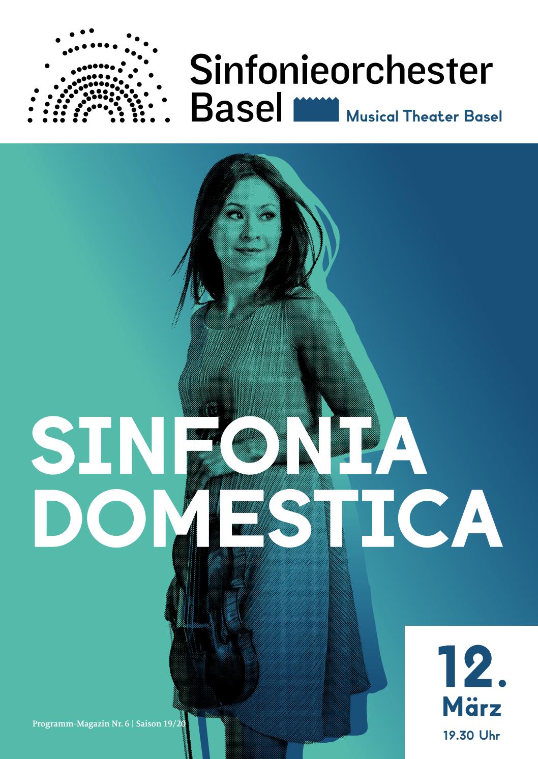 Programm-Magazin "Sinfonia domestica" by Sinfonieorchester Basel - Issuu